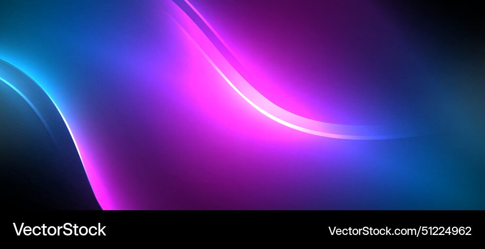 Electric blue and violet create a captivating wave