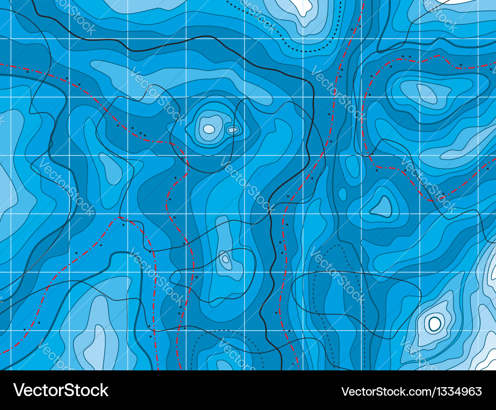 Abstract map Royalty Free Vector Image - VectorStock
