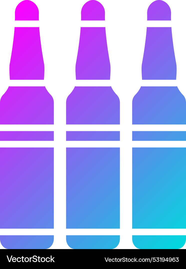 Ampoule icon design Royalty Free Vector Image - VectorStock