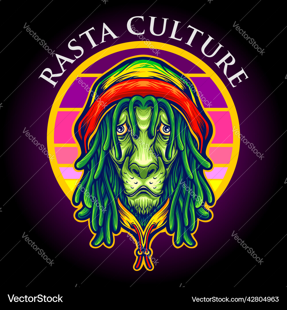 Lion Rasta Logo