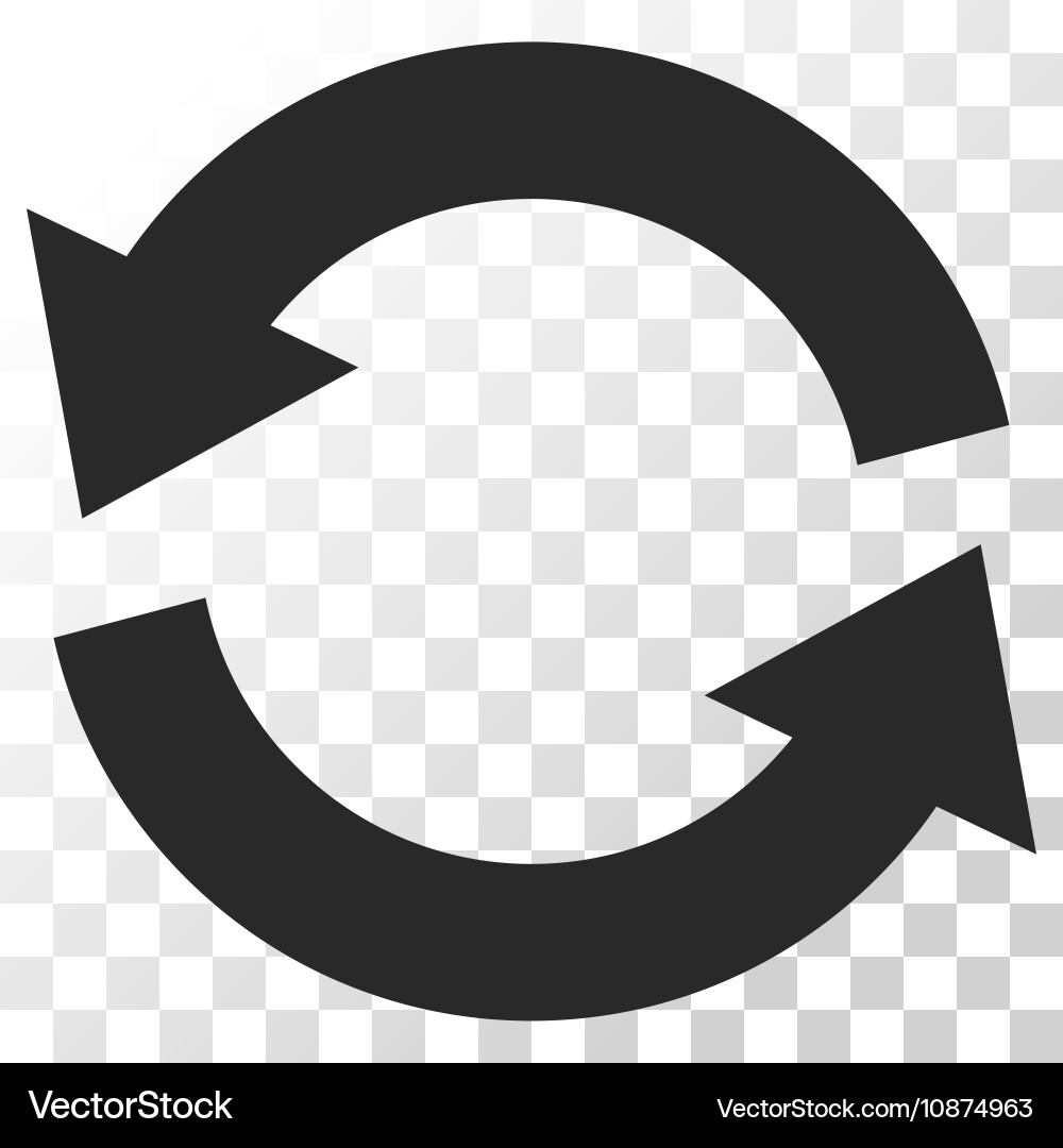 Refresh Icon - Circular Arrow Royalty Free Vector Image