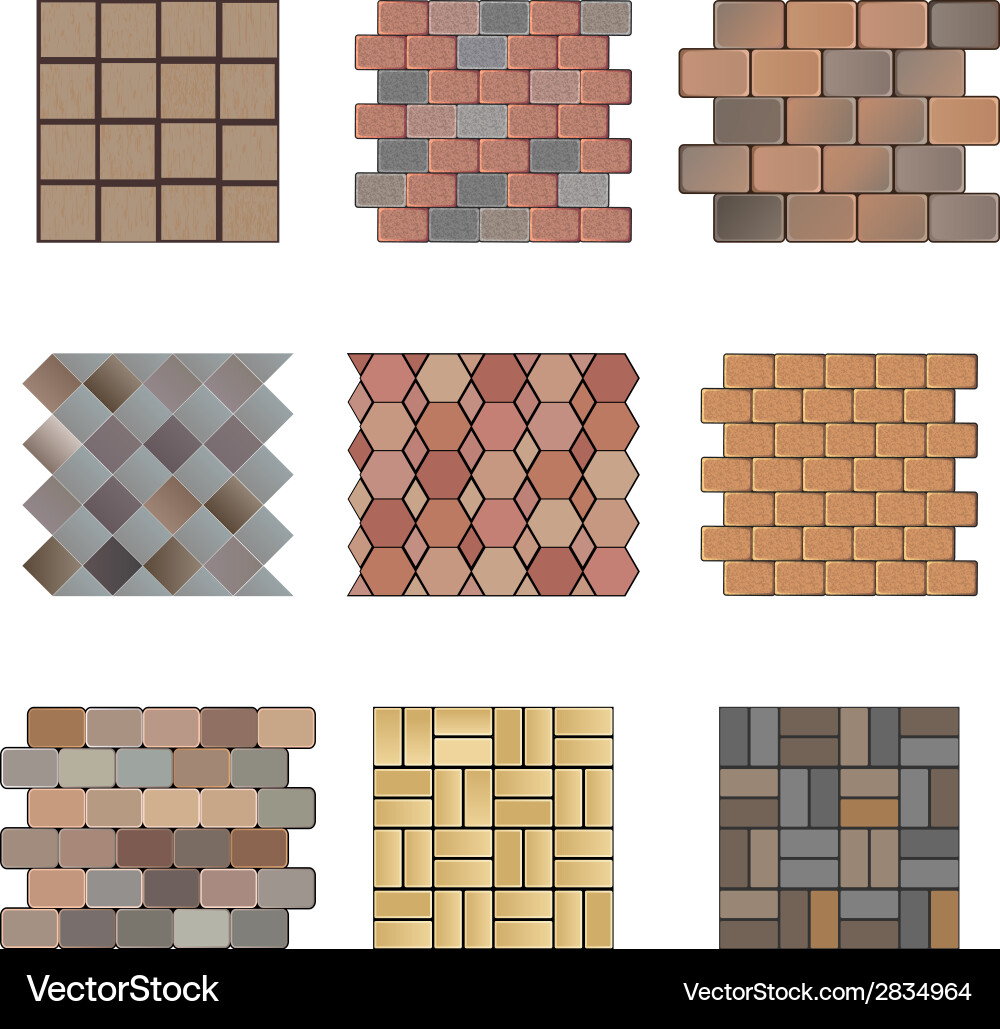 Paving stone Royalty Free Vector Image - VectorStock