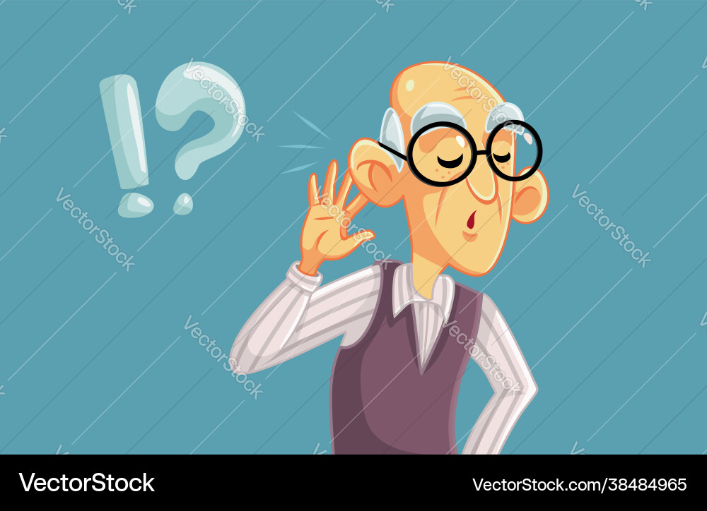 Hearing Loss Cartoon Vector Images (over 440)