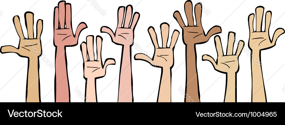 Hands Royalty Free Vector Image - VectorStock