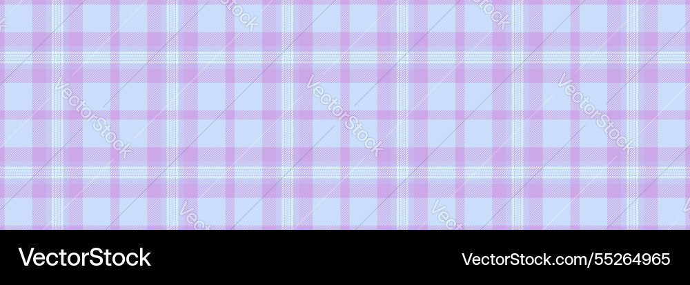 Soft pastel purple and light blue plaid pattern Vector Image