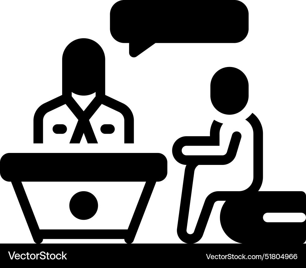 Consultation Royalty Free Vector Image - VectorStock