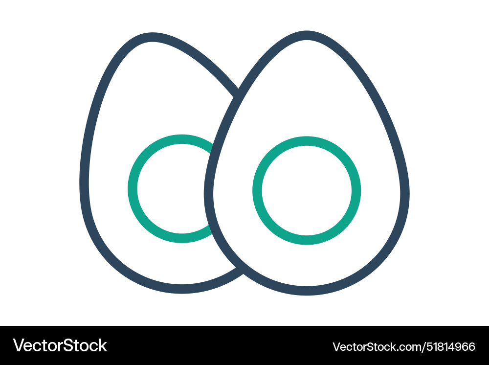 Egg icon Royalty Free Vector Image - VectorStock