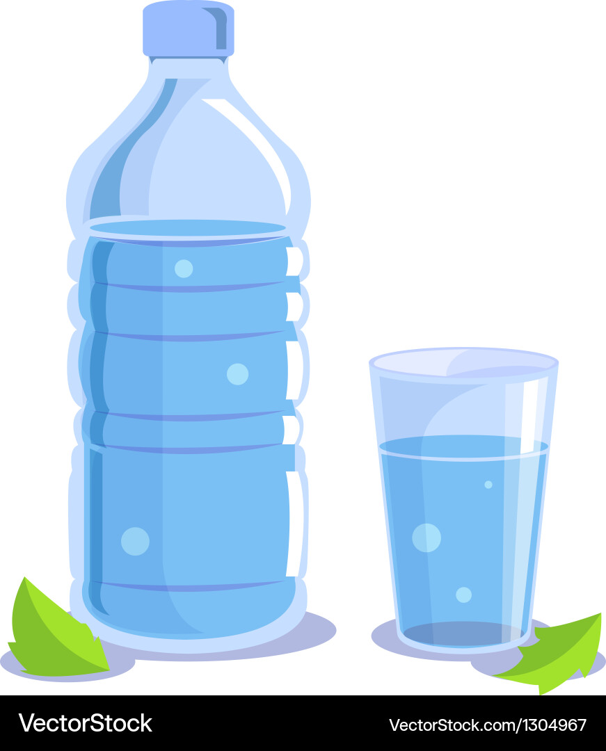 Pure water Royalty Free Vector Image - VectorStock