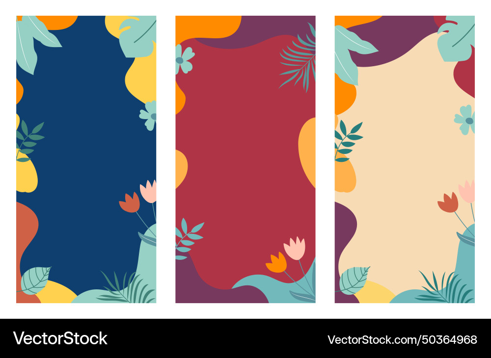 Hello spring banner background template Royalty Free Vector