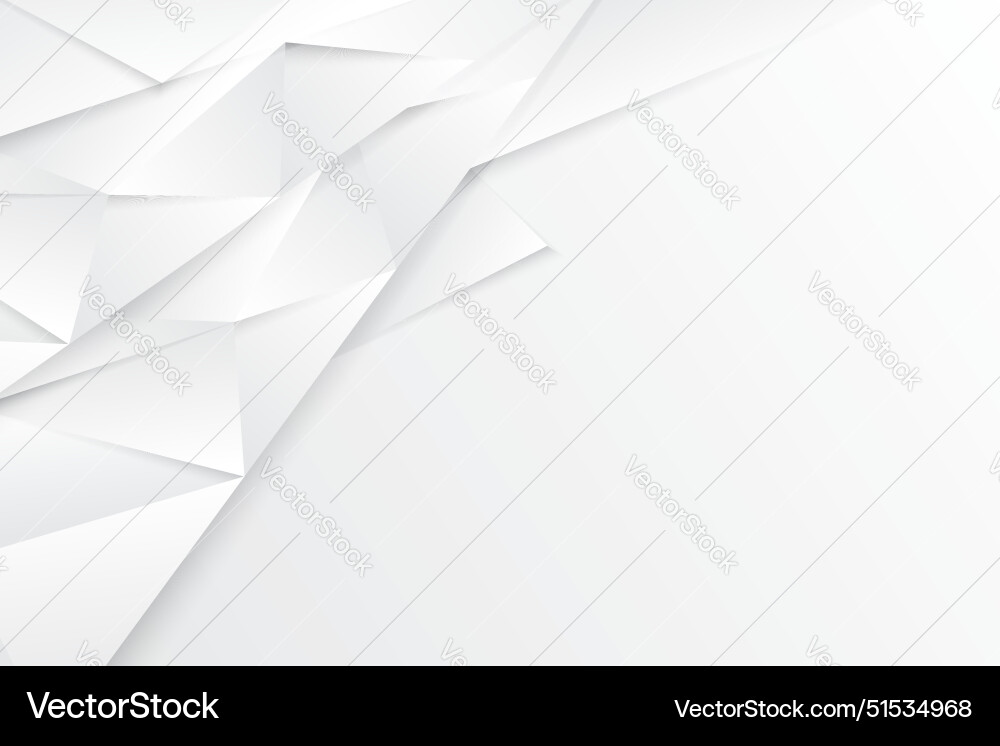 White background with 3d gradient texture Vector Image
