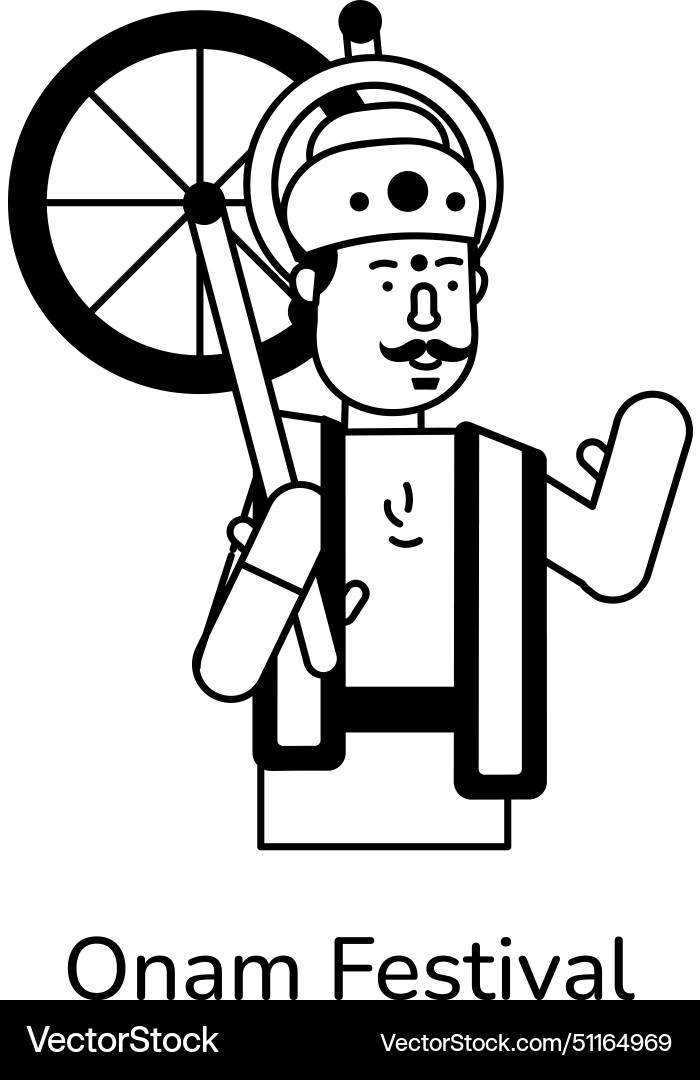 Onam festival Royalty Free Vector Image - VectorStock