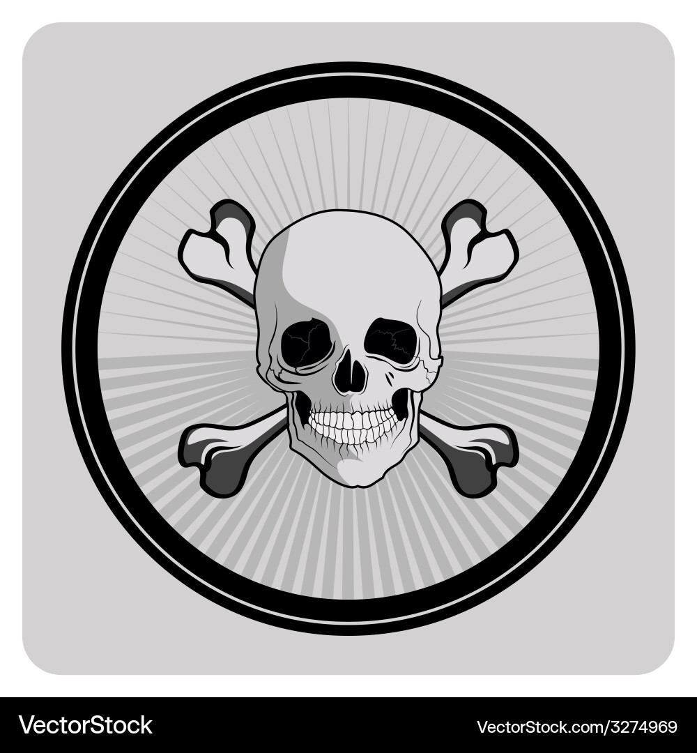 Skull Royalty Free Vector Image - VectorStock