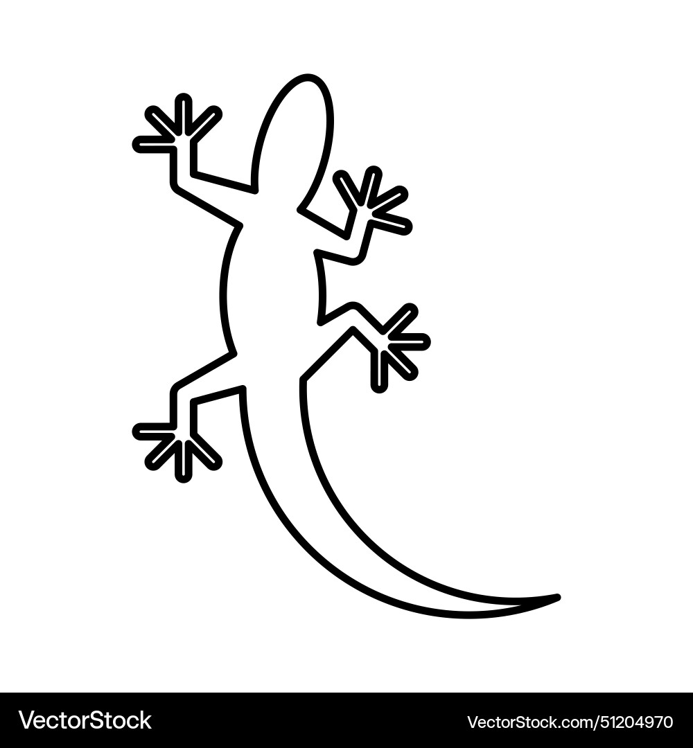 Lizard logo Royalty Free Vector Image - VectorStock