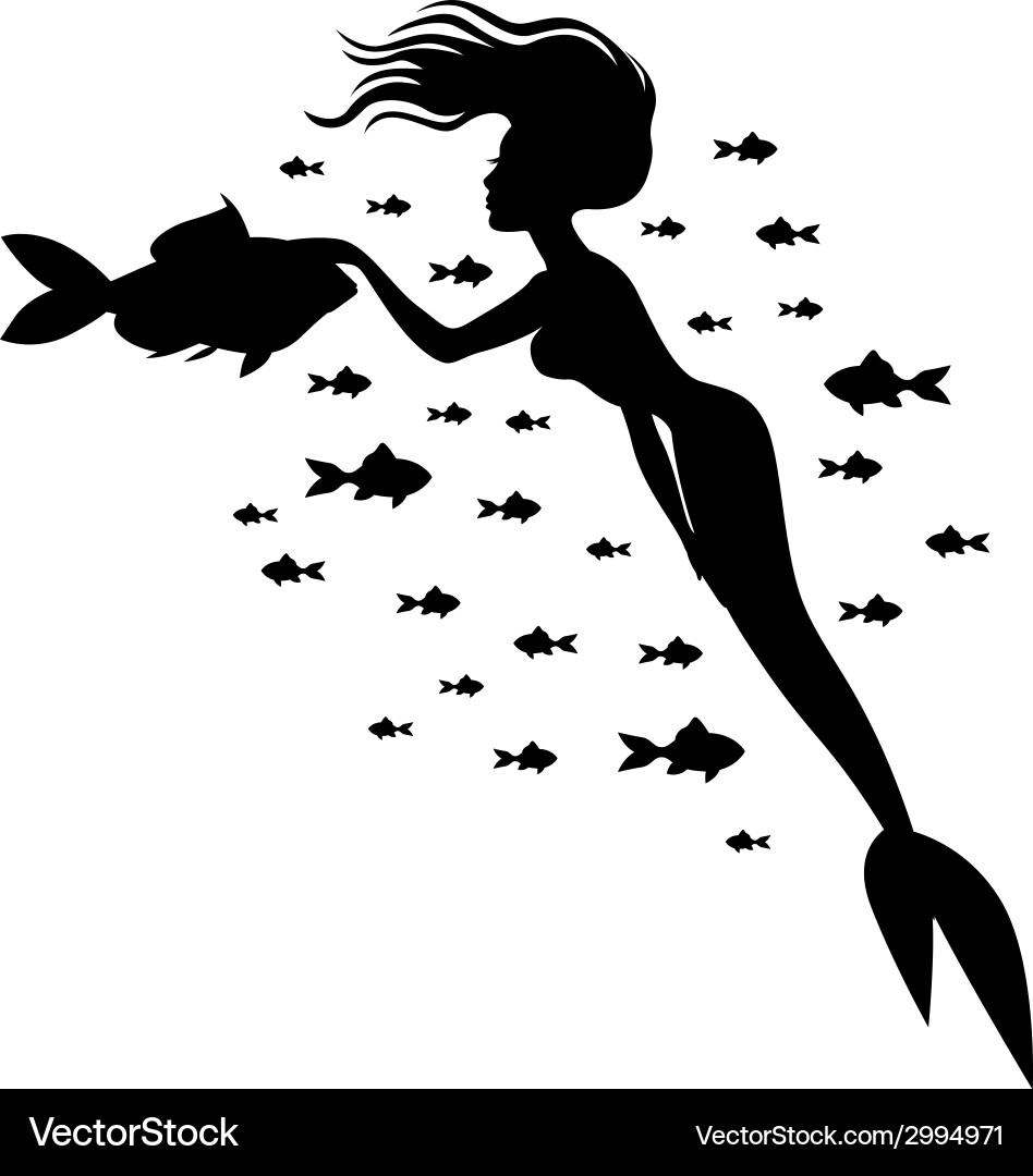 Mermaid Royalty Free Vector Image - VectorStock