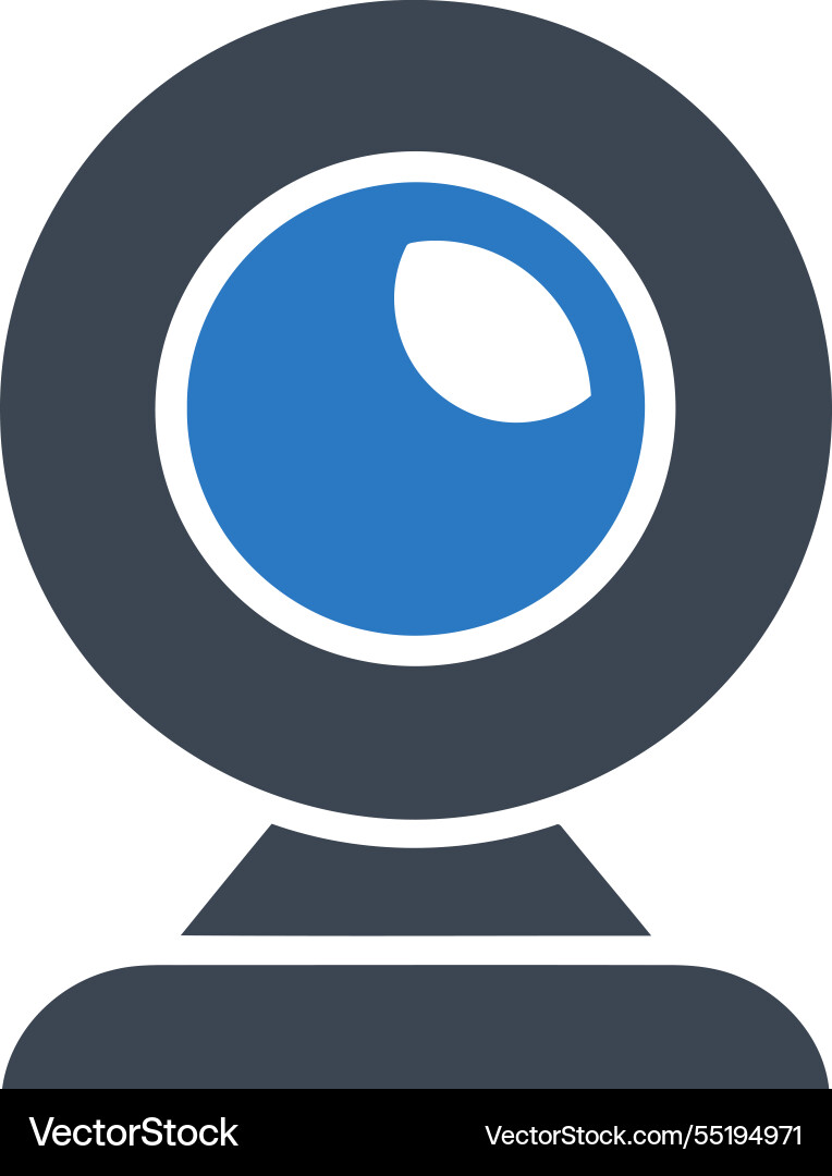 Webcam device icon Royalty Free Vector Image - VectorStock