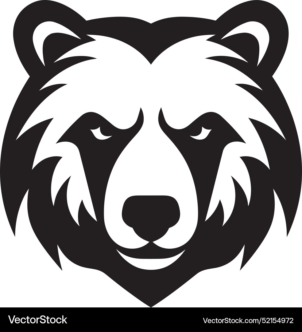 Curious bear cub in the wild heartwarming Vector Image