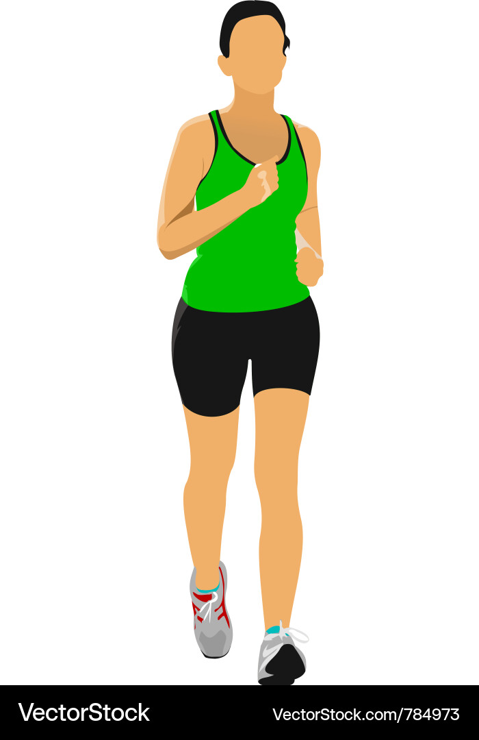 Runner Royalty Free Vector Image - VectorStock