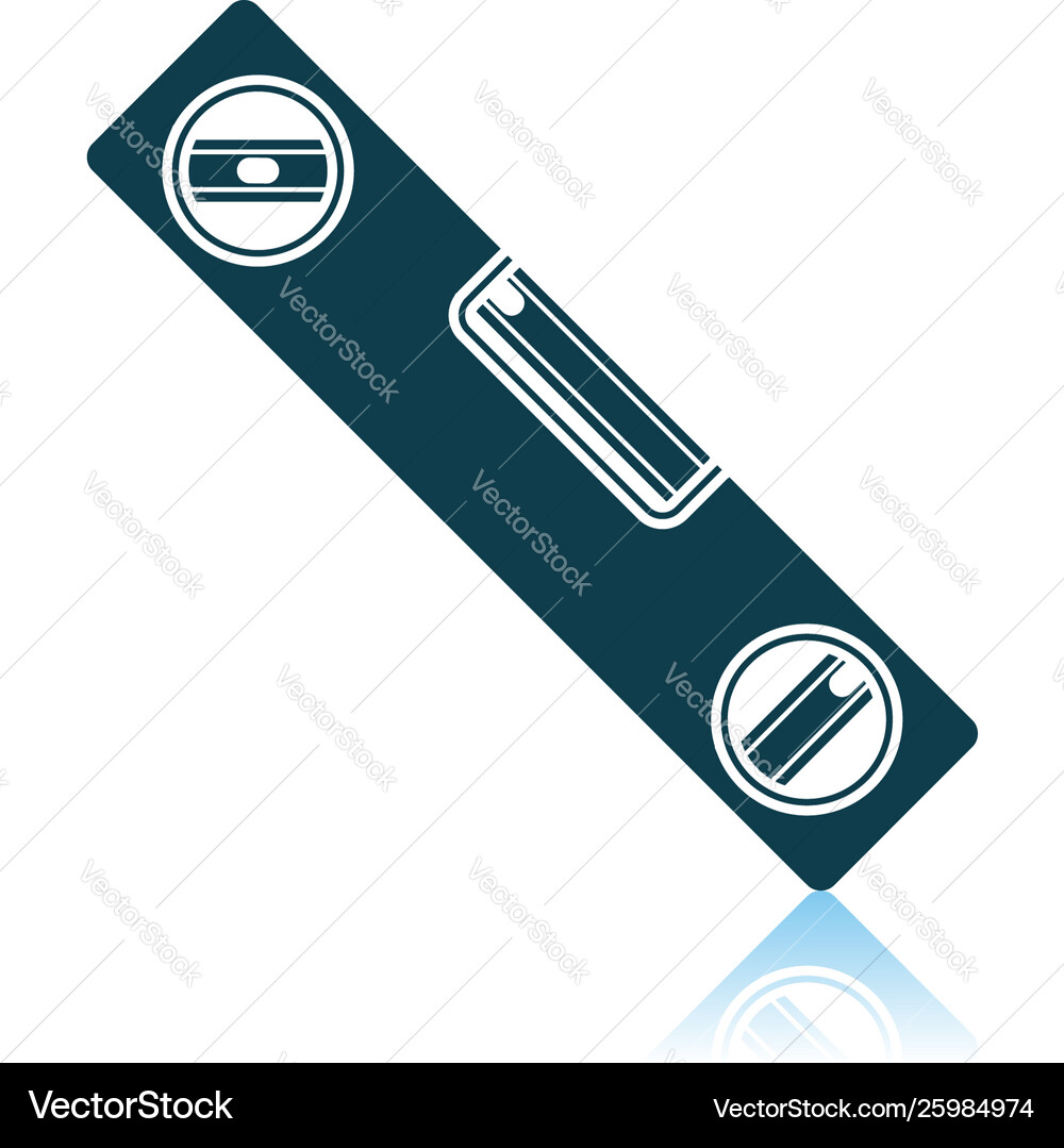 Icon of construction level Royalty Free Vector Image