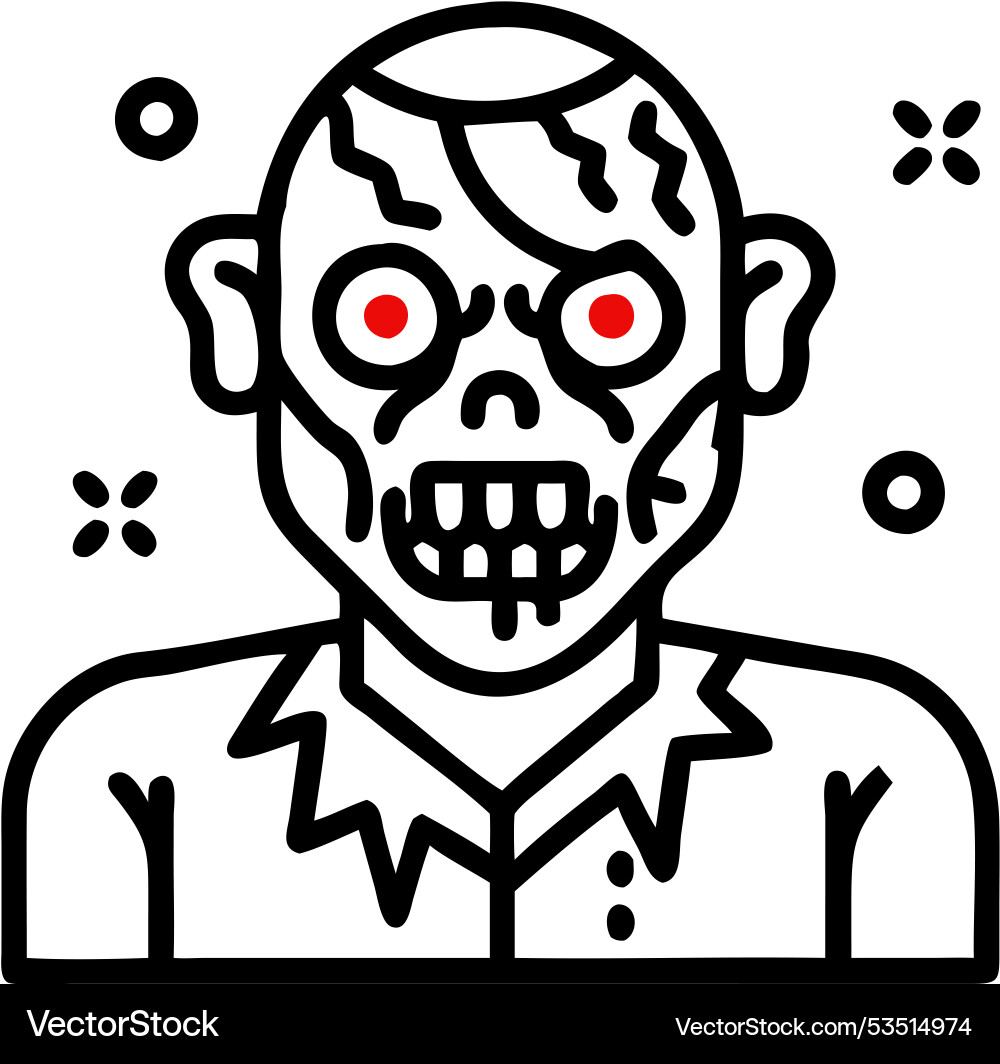 Zombie apocalypse designs bringing the undead Vector Image