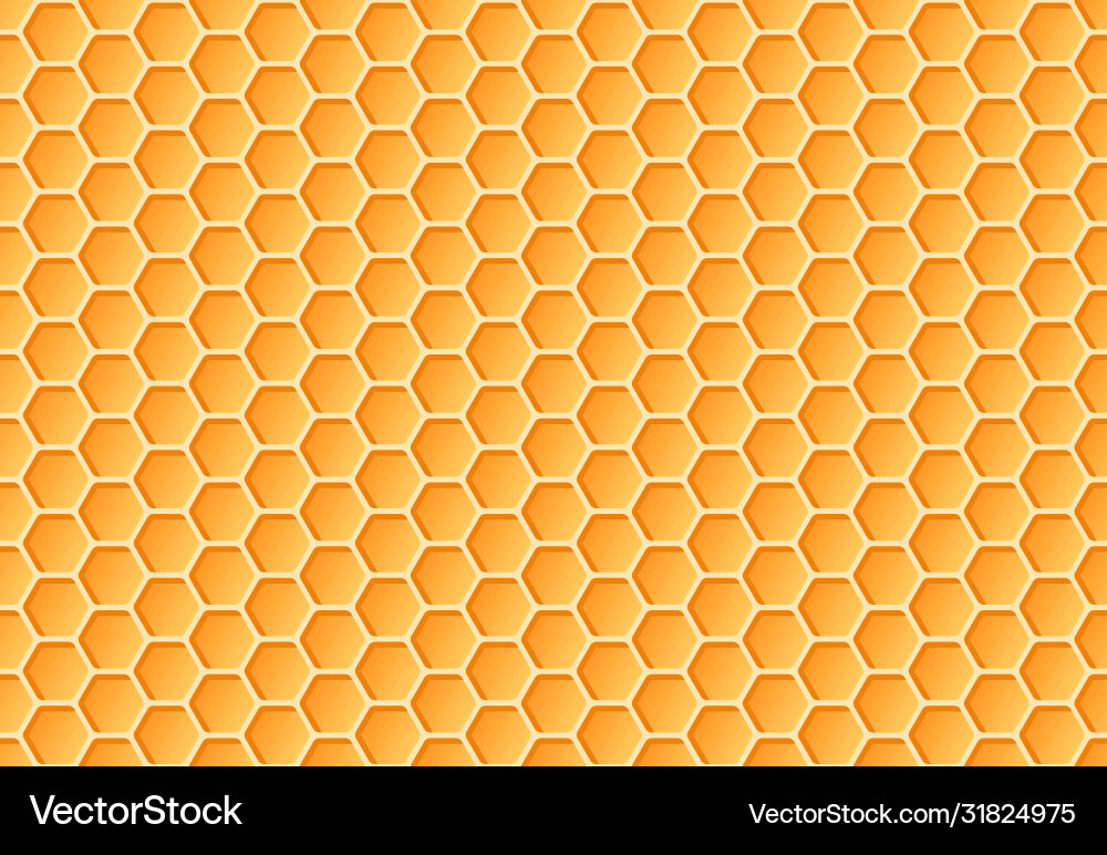 Honeycomb pattern Royalty Free Vector Image - VectorStock