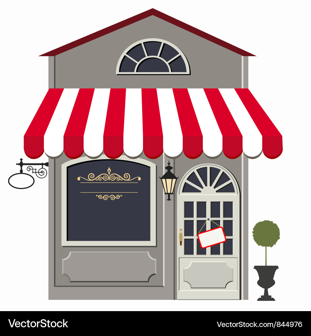 Retro store Royalty Free Vector Image - VectorStock