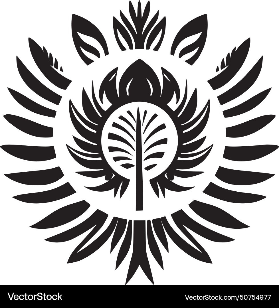 Boho - high quality logo ideal for t-shirt Vector Image