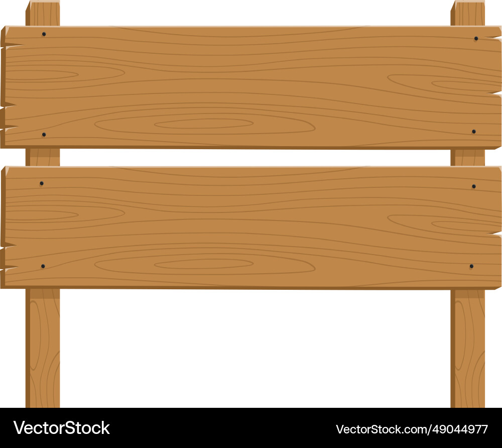 Wood Plank Sign