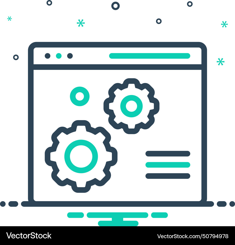 Option panel Royalty Free Vector Image - VectorStock