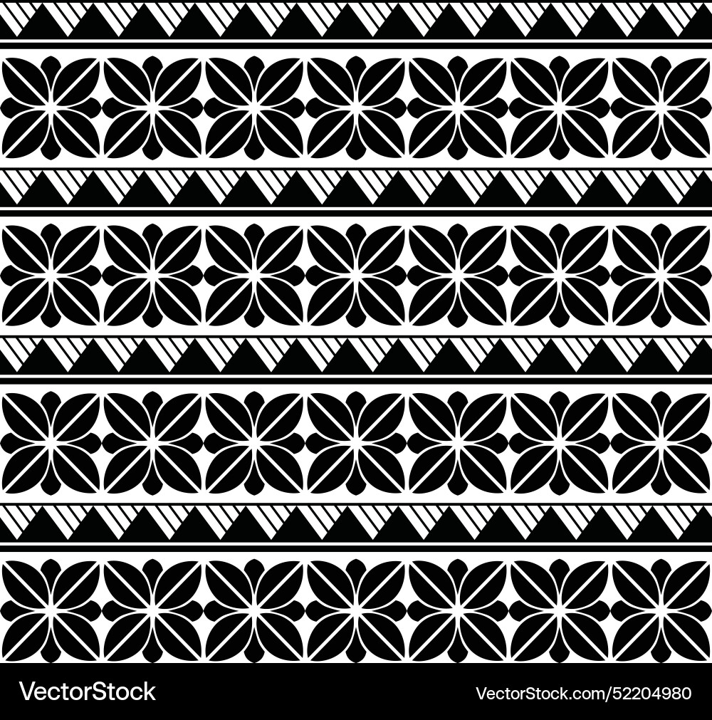 Polynesian tattoo tribal background design samoan Vector Image