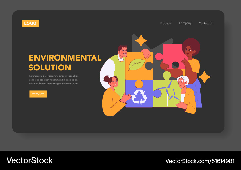 Social responsibility flat Royalty Free Vector Image