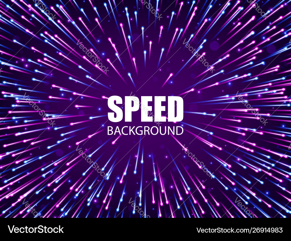 High speed abstract explosion background Vector Image