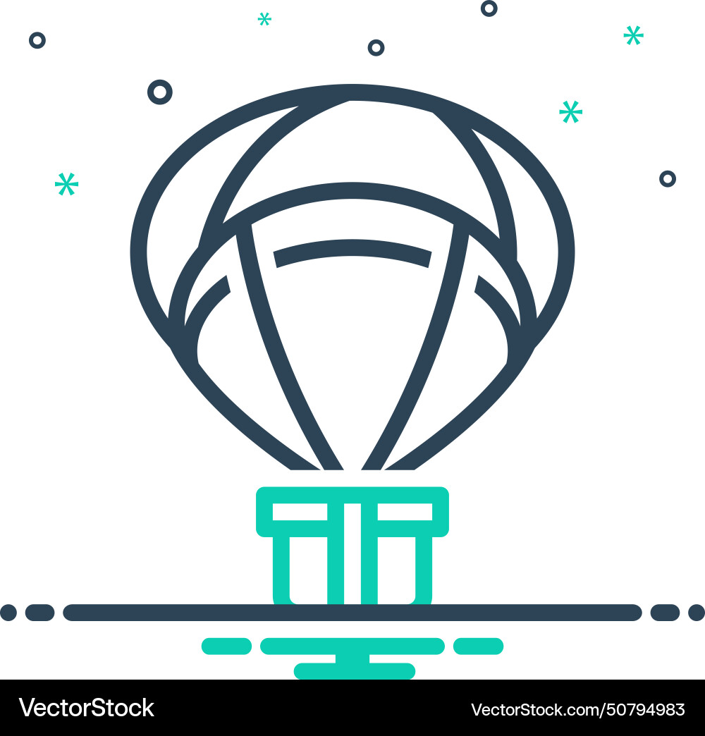Parachute Royalty Free Vector Image - VectorStock
