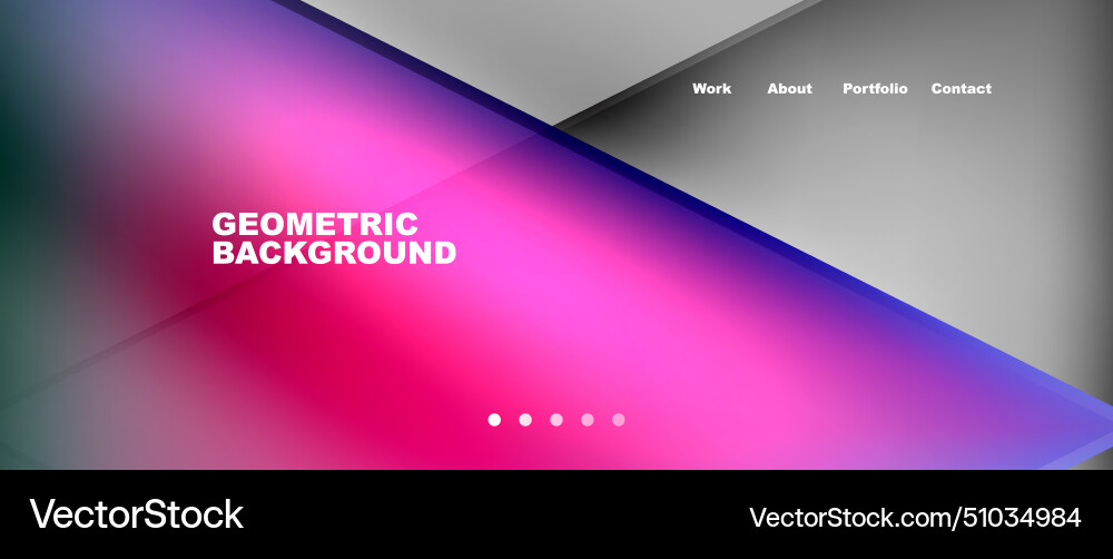 Geometric background with pink violet Royalty Free Vector