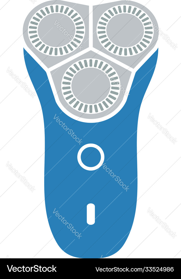 Electric shaver icon Royalty Free Vector Image