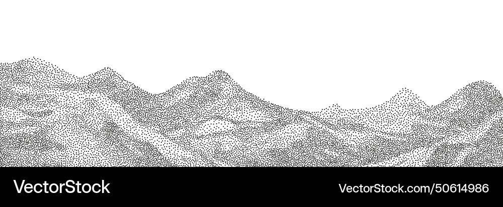 Grayscale halftone dots background Royalty Free Vector Image