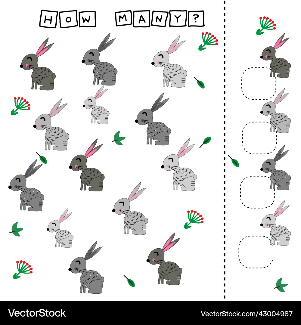 How many 2 Royalty Free Vector Image - VectorStock