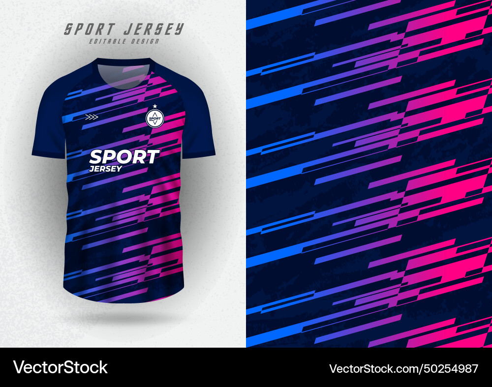 Sports Jersey Mockup Background Royalty Free Vector Image