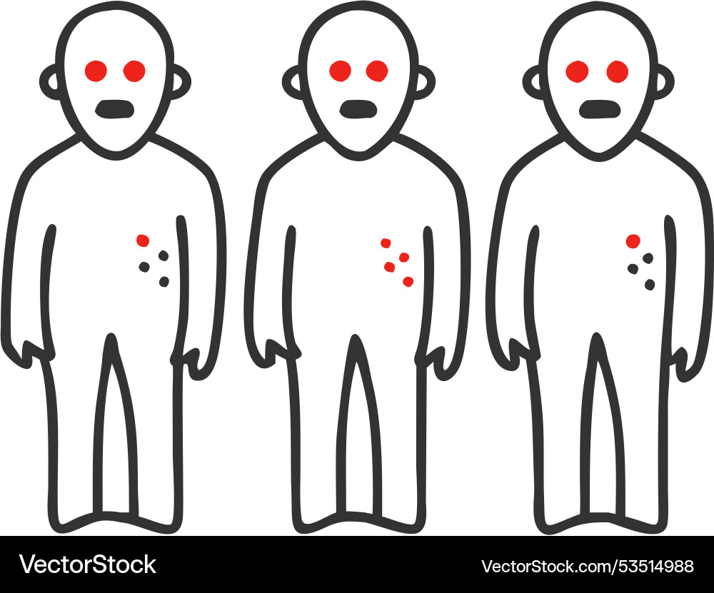 Zombie apocalypse designs bringing the undead Vector Image