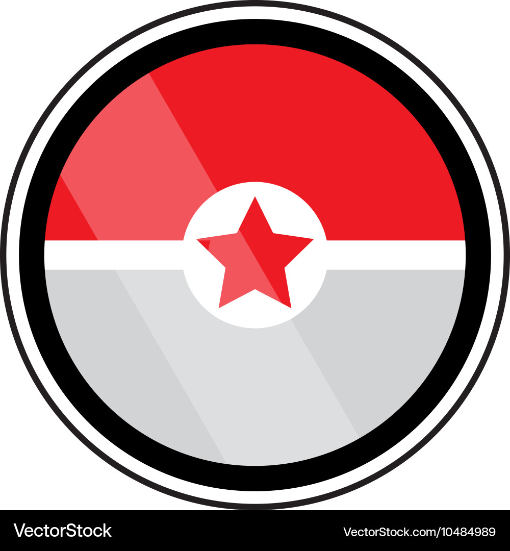 Pokeball video game icons and design elements Vector Image
