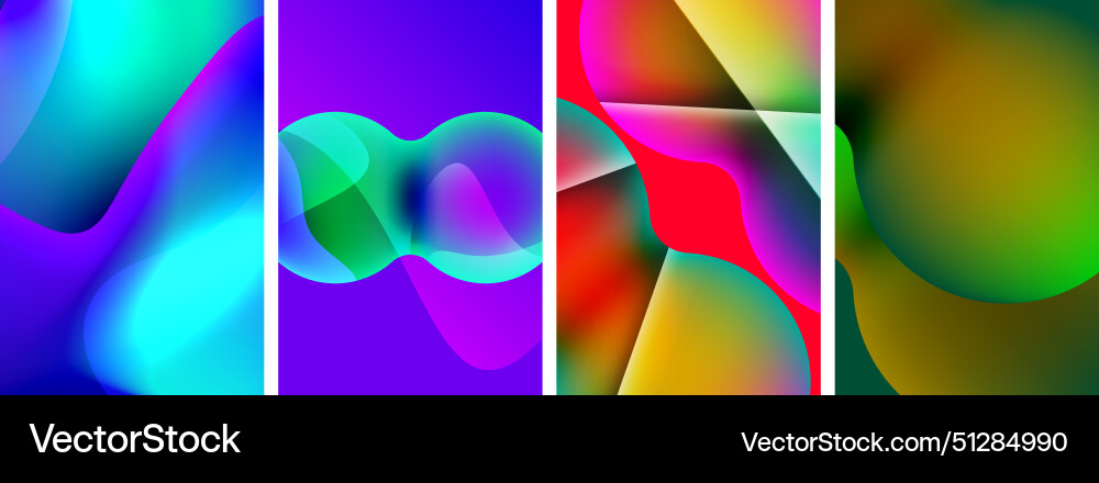 Abstract colors backgrounds Royalty Free Vector Image