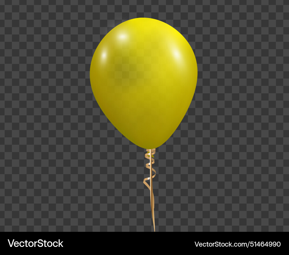 Inflatable air flying balloon isolated on white Vector Image