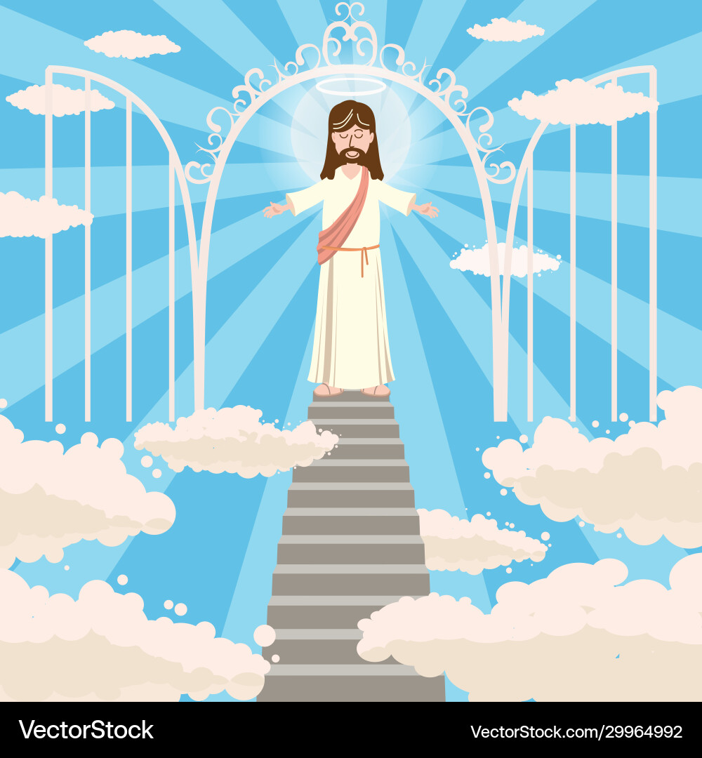 God jesus christian religion grace good Royalty Free Vector