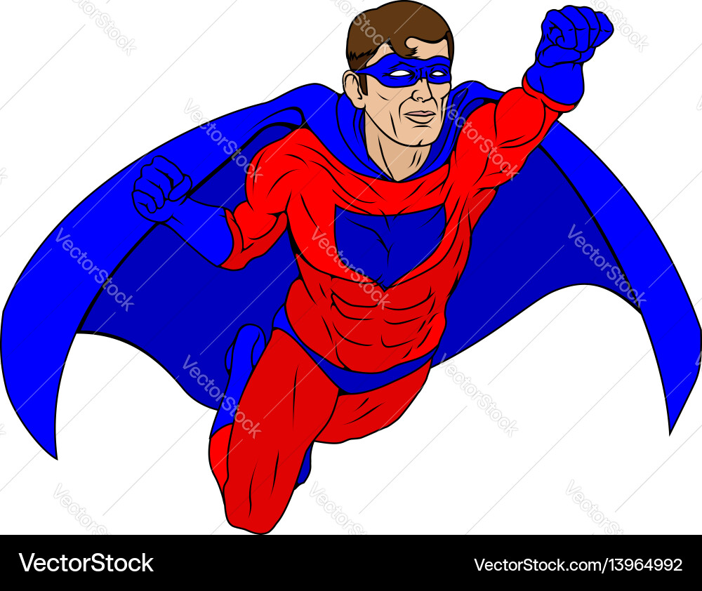 Superhero Royalty Free Vector Image - VectorStock