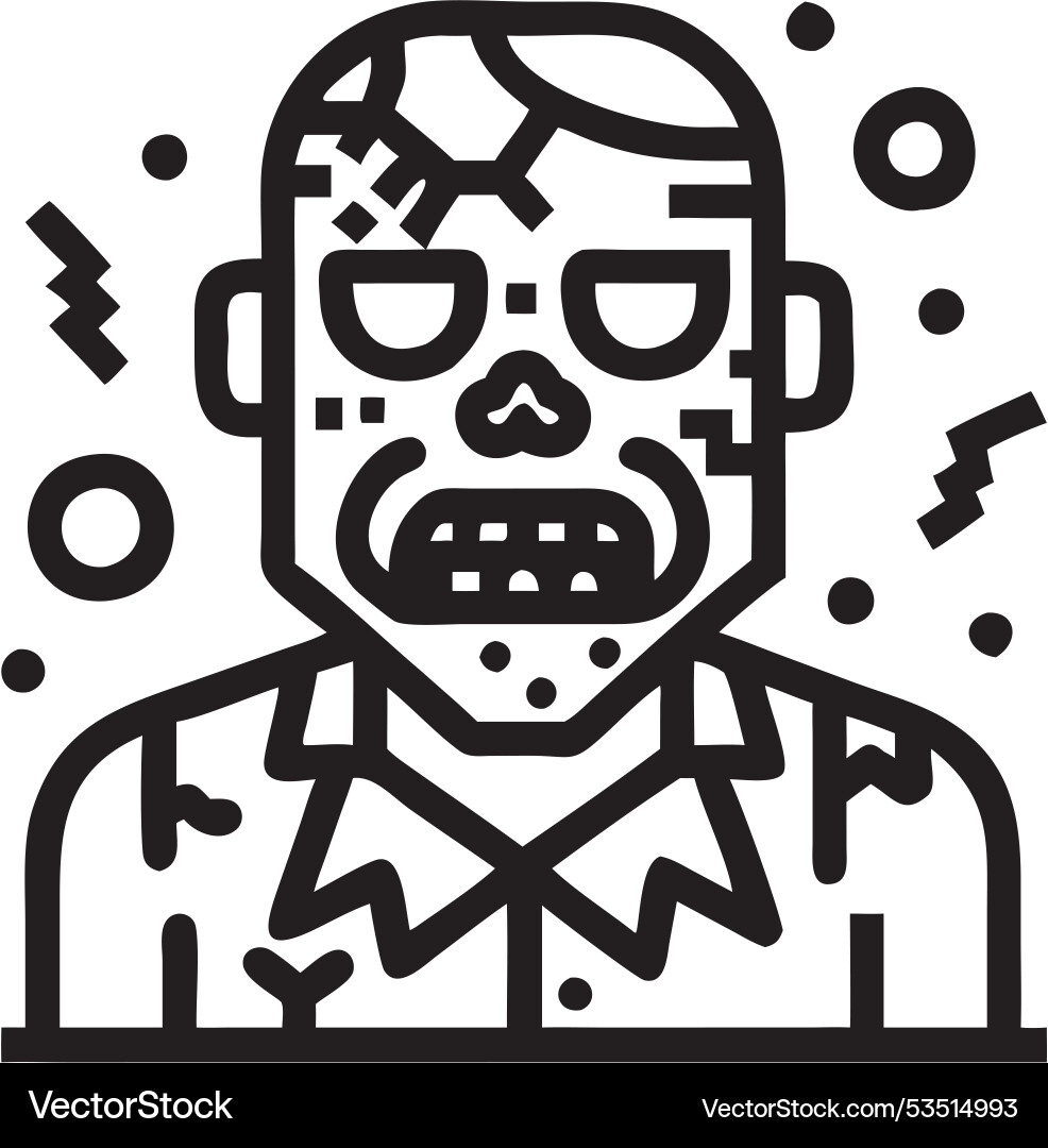 Zombie apocalypse designs bringing the undead Vector Image