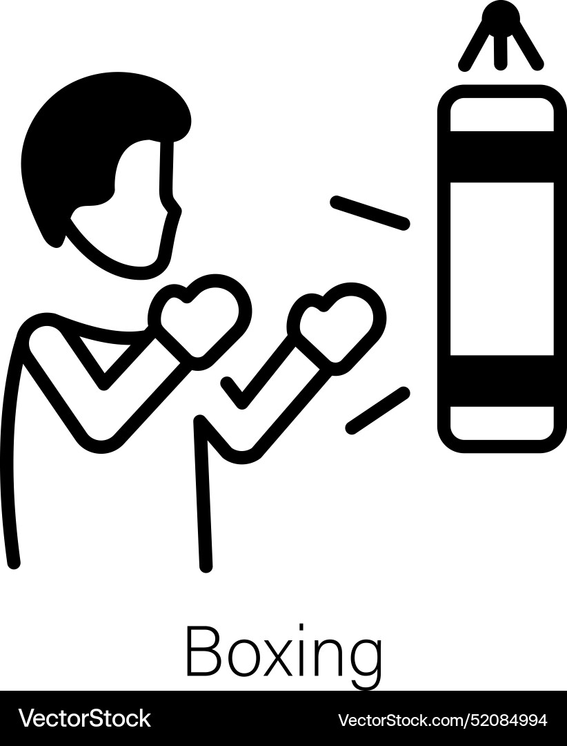 Boxing Royalty Free Vector Image - VectorStock