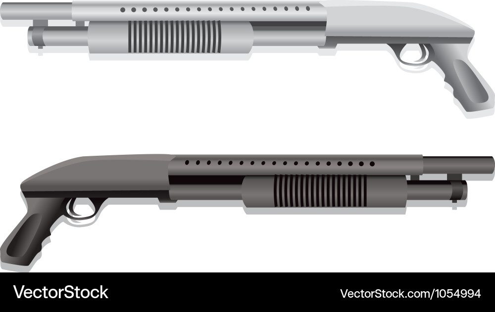 Shotgun Royalty Free Vector Image - VectorStock