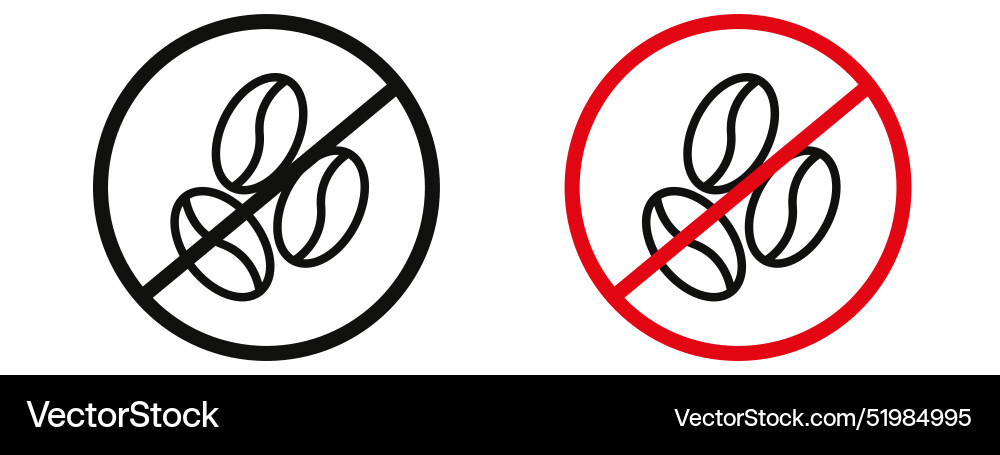 Caffeine free emblem highlighting health-friendly Vector Image