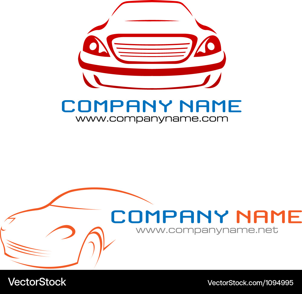 Car company logo Royalty Free Vector Image - VectorStock