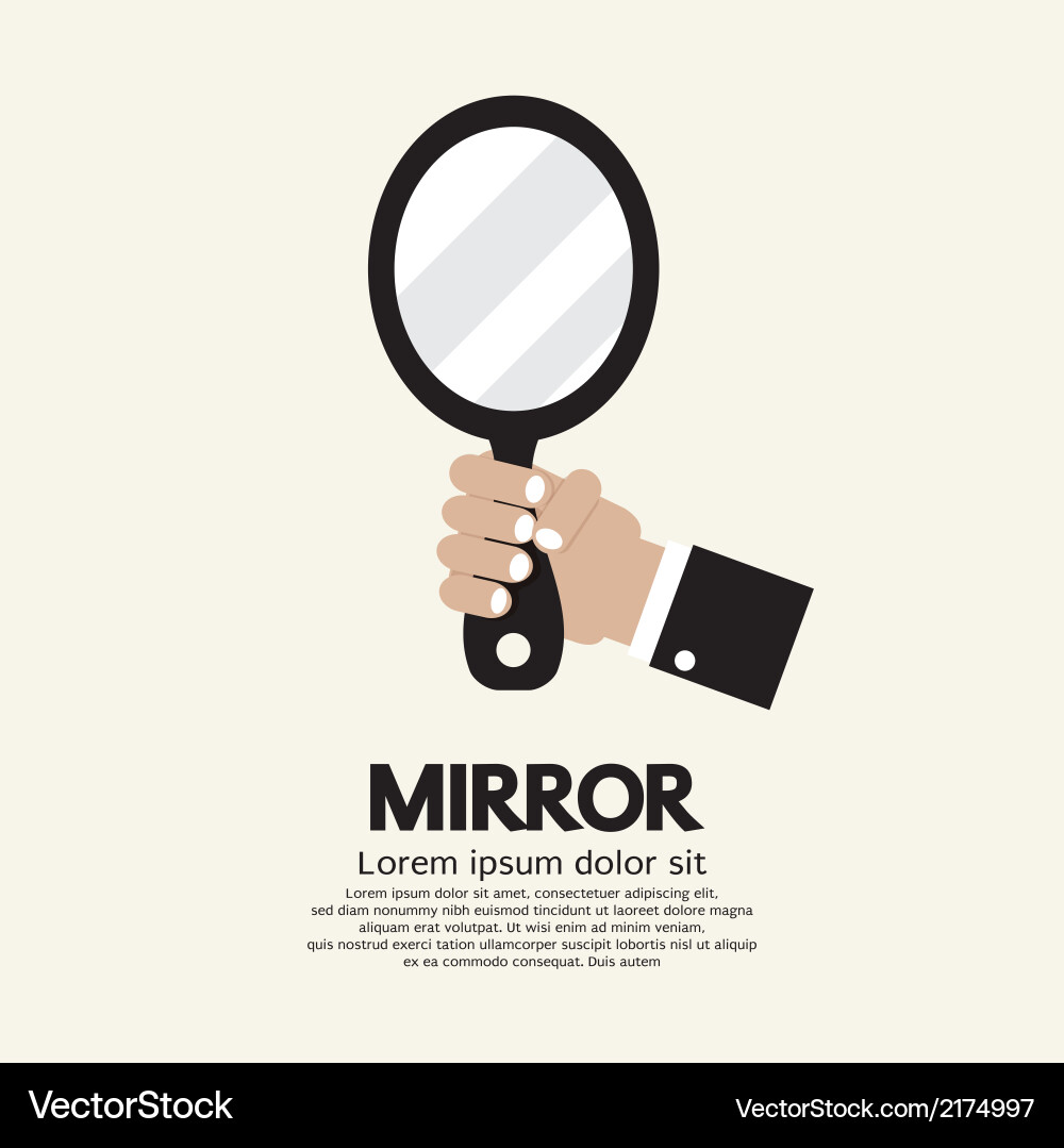 Mirror Royalty Free Vector Image - VectorStock