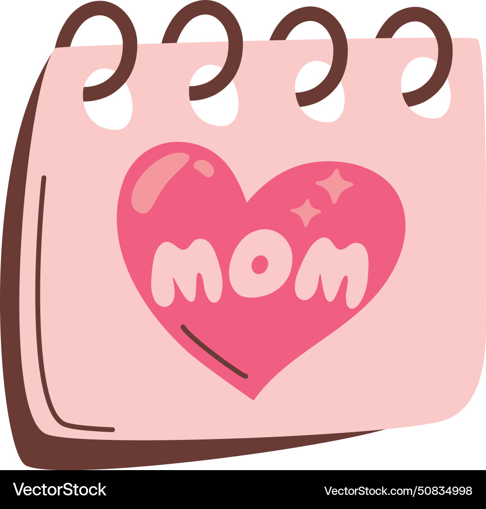 Mothers day reminder Royalty Free Vector Image